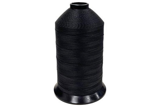 Black Bonded-92 Nylon Tex 90 Thread (THDAENYLB92) | American Plastics