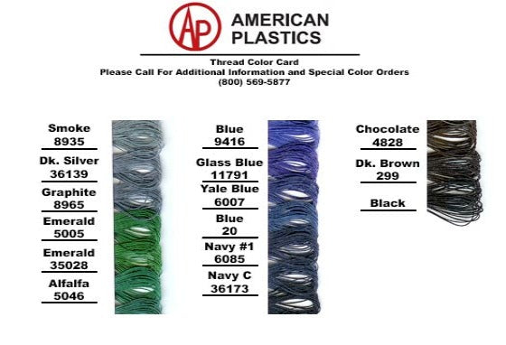 Tex 60 Perma Core Thread (THDAEPERB60) | American Plastics